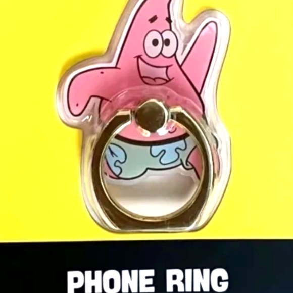 Nickelodeon | Accessories | Spongebob Patrick Phone Ring | Poshmark
